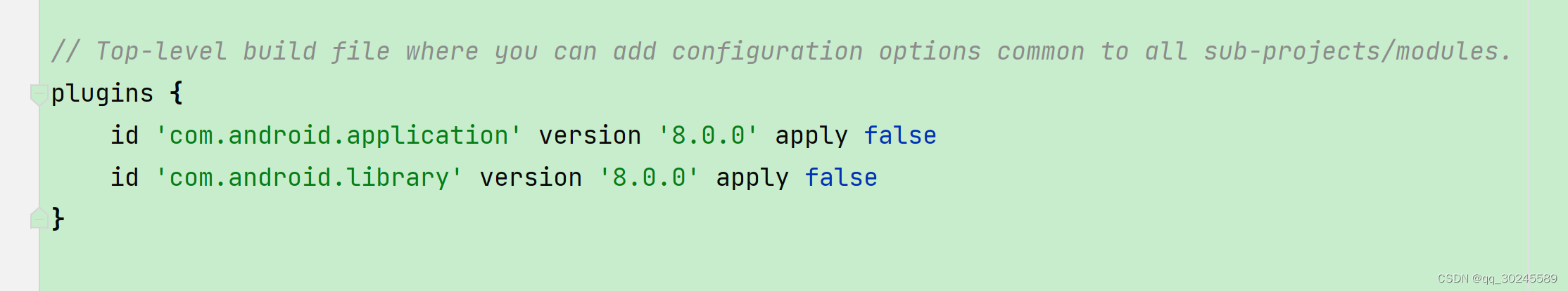 AS中 Gradle8.0 配置greendao,以及项目build.gradle中插件配置方式_android studio gradle8.0配置详解-CSDN博客