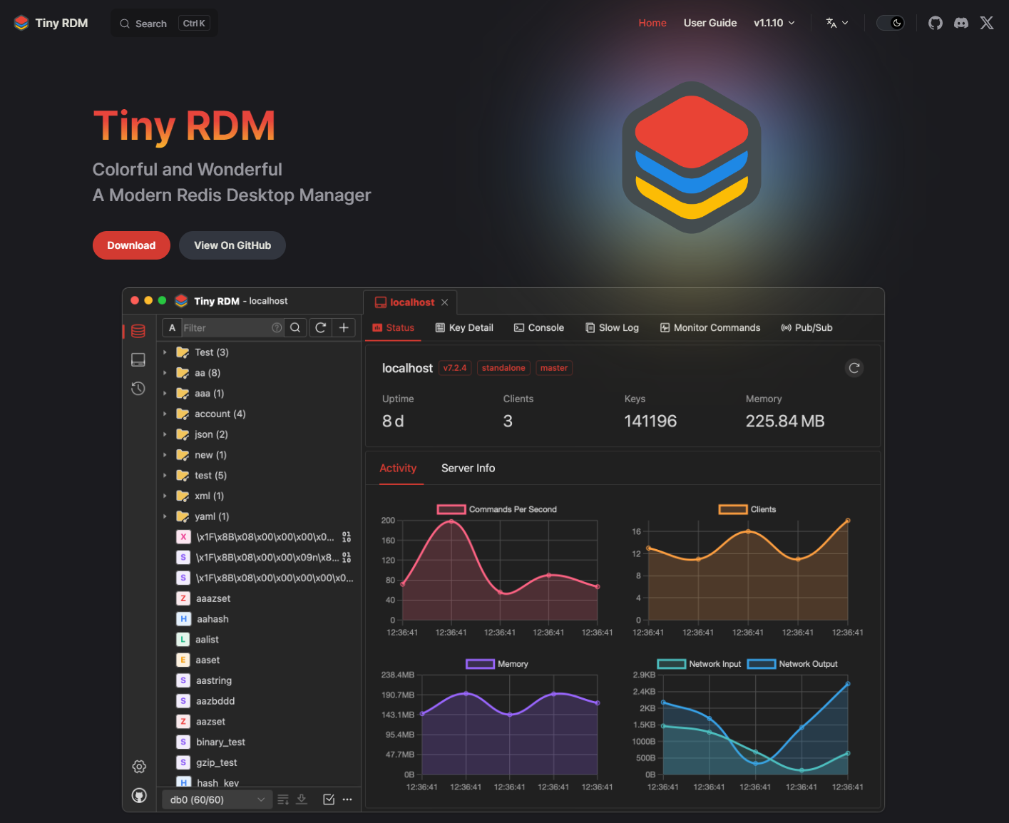 TinyRDM：优雅轻量跨平台的RedisGUI神器_redis tiny rdm-CSDN博客