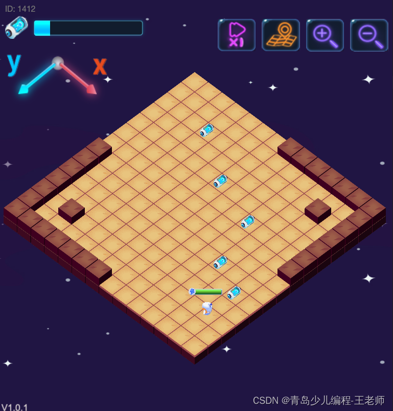 ICode国际青少年编程竞赛- Python-2级训练场-识别循环规律2_icode识别循环规律(2)-CSDN博客