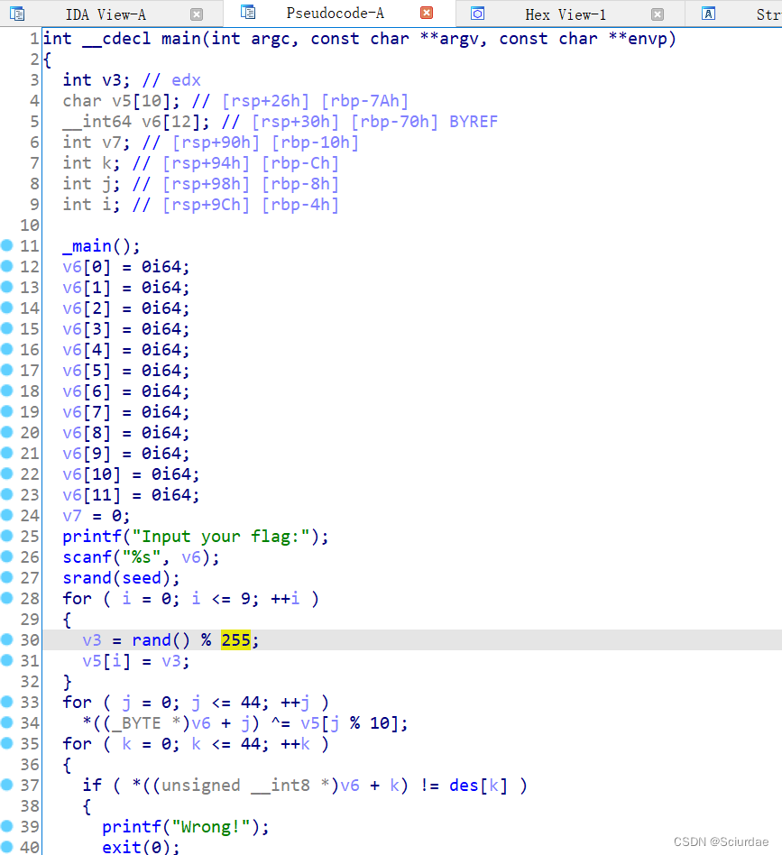 SHCTF2023 山河CTF Reverse方向[Week1]全WP 详解-CSDN博客