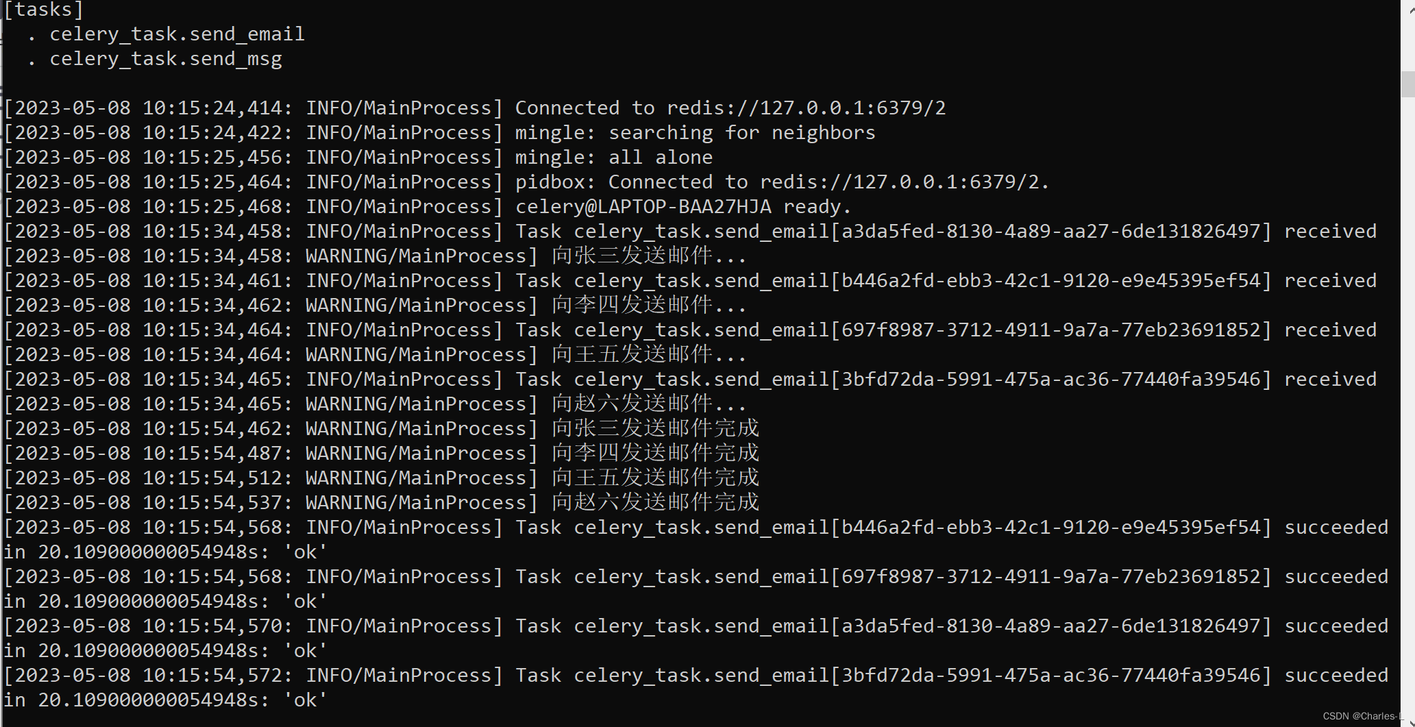 2023python38使用celery初级教程踩坑版（从redis的安装到celery结果查询）python中怎么看是否成功下载了celery Csdn博客