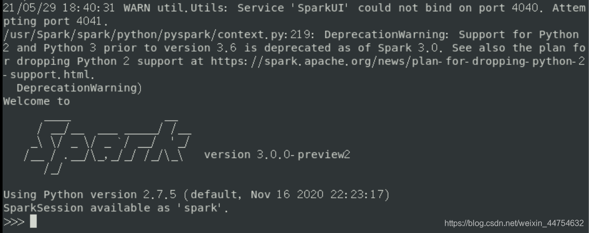 如何在linux系统下运行pySpark？_linux 调用 pyshark-CSDN博客