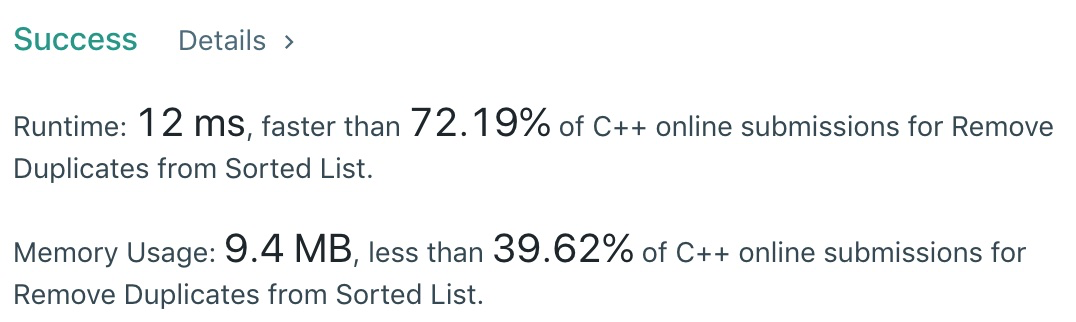[LeetCode-83]-Remove Duplicates from Sorted List(删除有序list中的重复元素)_编写程序 ...