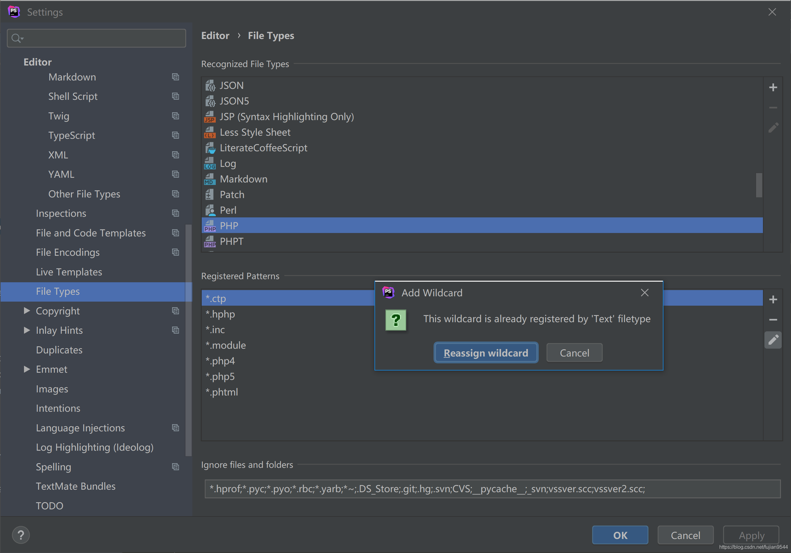 PHPstorm文件默认后缀_phpstorm默认文件类型lf-CSDN博客