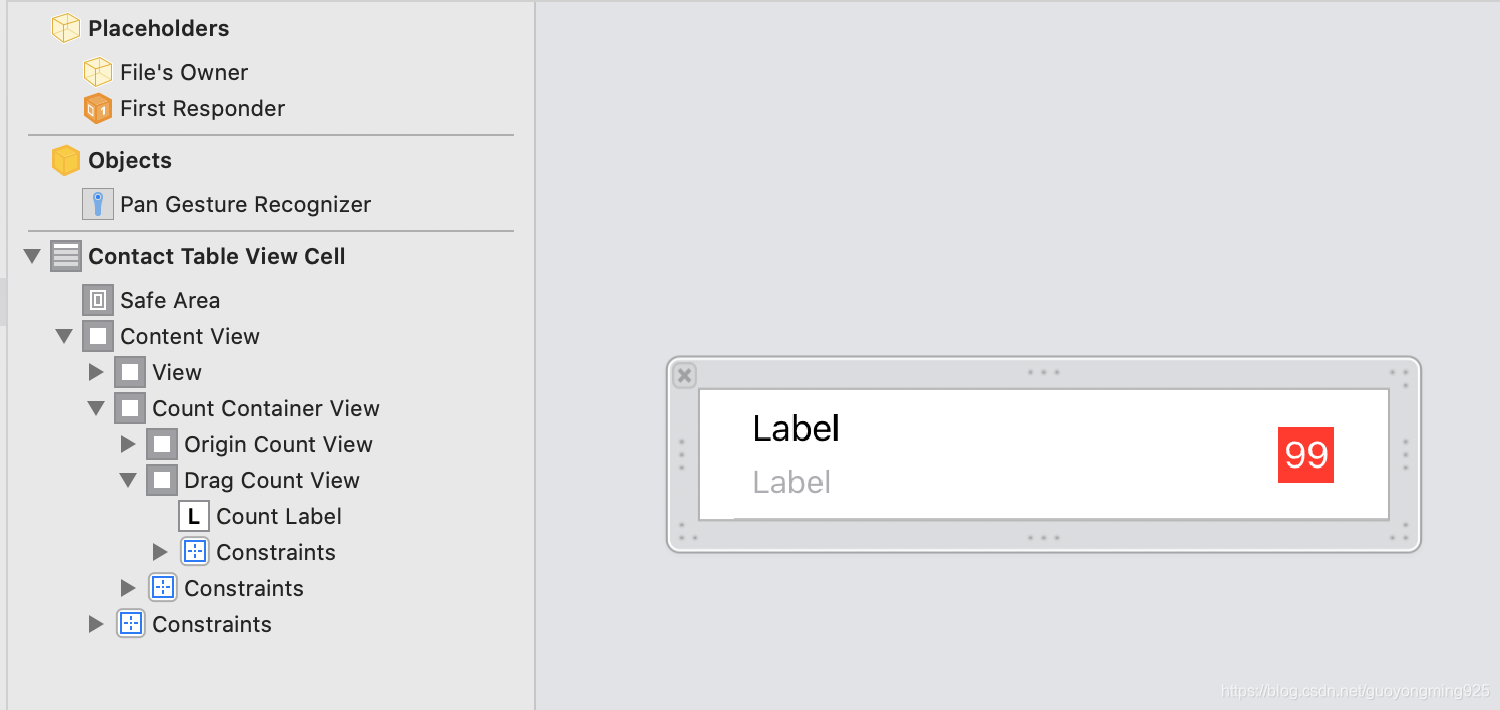 nib must contain exactly one top level object which must be a UITableViewCell instance-CSDN博客