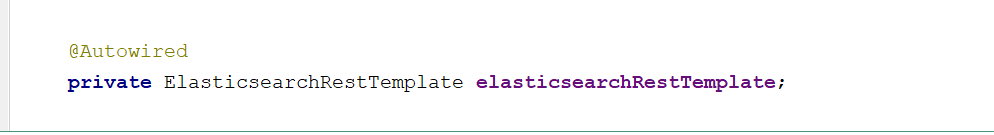 Springboot集成es使用elasticsearchtemplate7 X版本自动注入失败解决