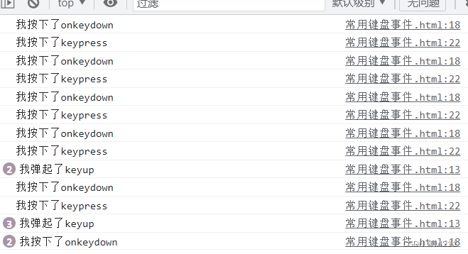 前端监听与事件处理：keyup、keydown与keypress详解-CSDN博客