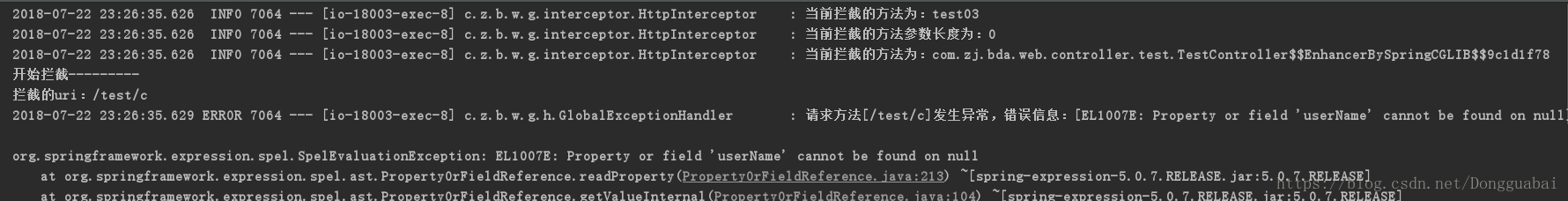 Spring Mvc拦截器中的第三个参数handlerhandler Instanceof Handlermethod Csdn博客