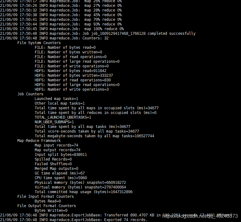 sqoop ERROR tool.ExportTool: Error during export: Export job failed!_error tool.exporttool ...