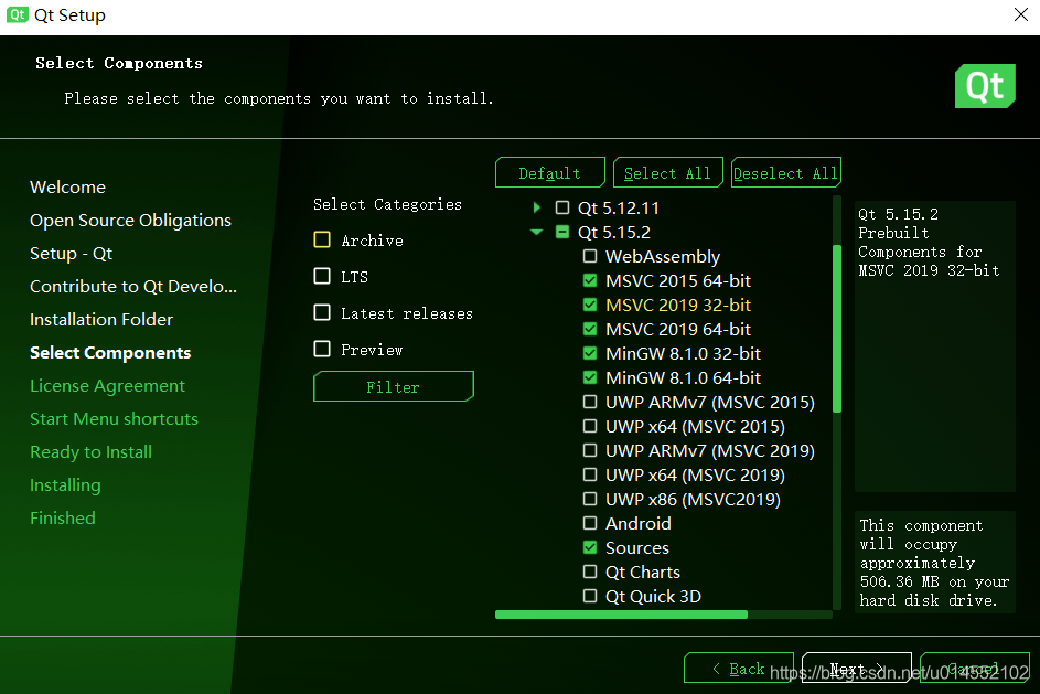 vs2019 + Qt5.15.2开发环境搭建_vsaddin-msvc2019-2.7.0.vsix 下载-CSDN博客