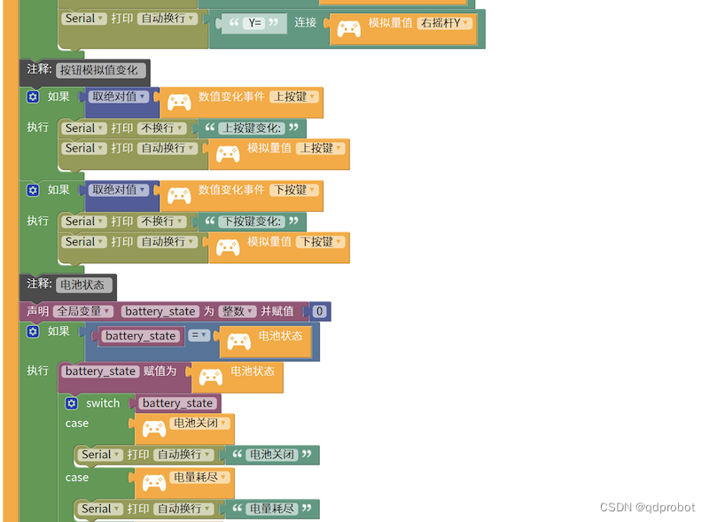 齐护esp32手柄可arduino编程蓝牙无线游戏手柄mixly Scratch创客竞赛编程手柄esp32 蓝牙手柄 Csdn博客 7455