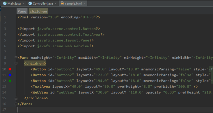 java fx fxml界面_JavaFX 获取控件问题？-CSDN博客