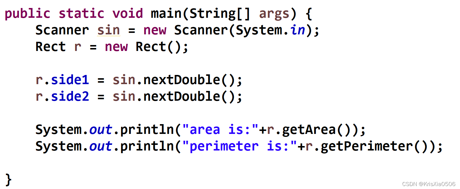 JAVA第六次作业《类的基本定义和使用》_getperimeter-CSDN博客