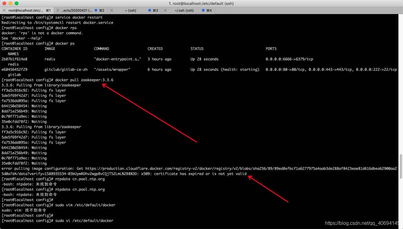 docker 拉取镜像报错x509: certificate has expired or is not yet valid_nexus3 failed to verify ...