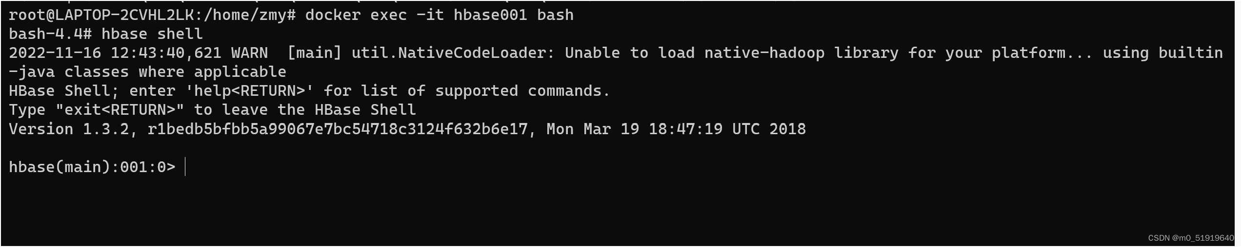 Hadoop与Spark的使用，HBase分布式数据库安装及操作实验_spark + hbase 数据处理和存储实验-CSDN博客