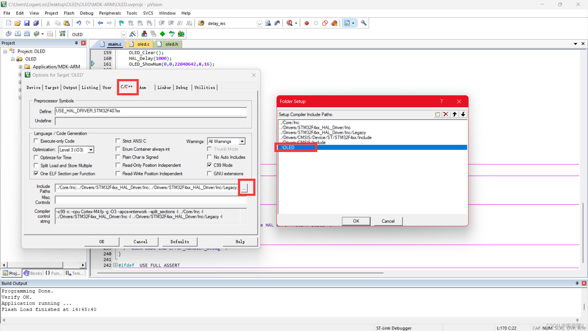 【STM32+HAL】OLED显示初始化配置_oled初始化-CSDN博客