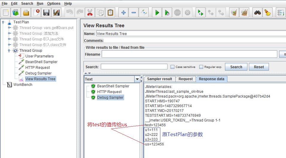 jmeter Bean Shell的使用（一）_jemeter beanshell 输出查看结果树-CSDN博客
