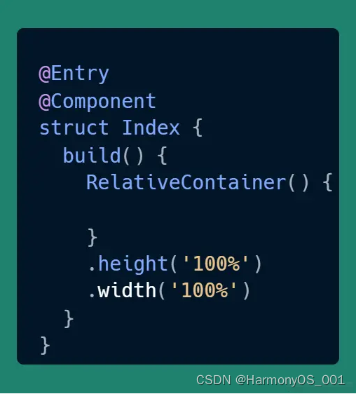 【鸿蒙实战开发】HarmonyOS开发-面向对象_鸿蒙 struct-CSDN博客