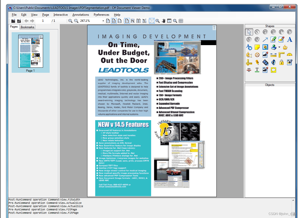 LEADTOOLS 22-23 .Net/NetCore/JS/JAVA/Win/Linux-CSDN博客