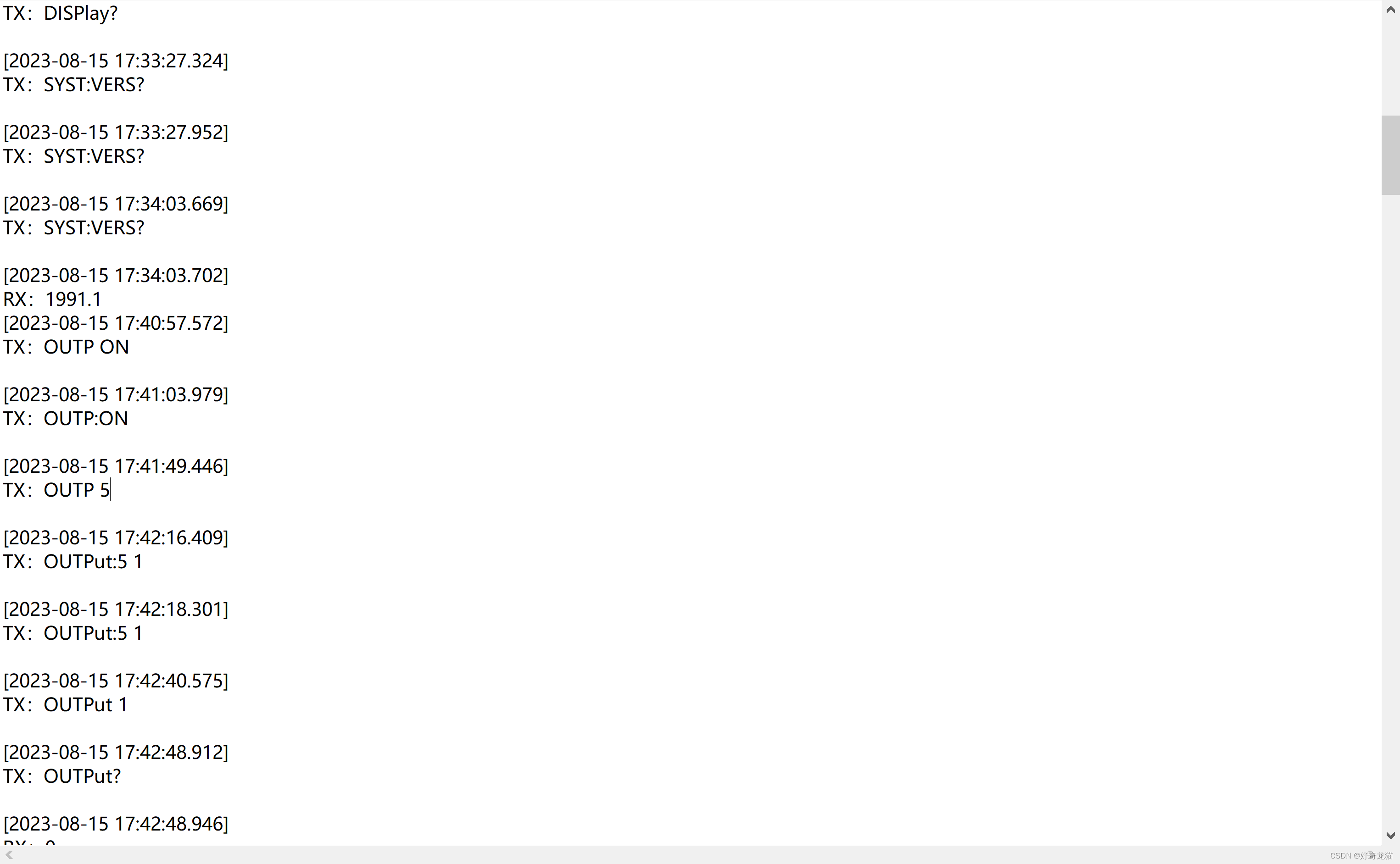 【QT5-程序控制电源-RS232-SCPI协议-上位机-基础样例【1】】_scpi 调试软件-CSDN博客