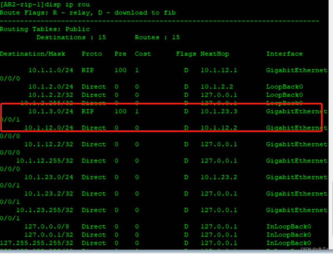 HCIA-RS实验-路由配置-配置RIPv1 和RIPv2_一个路由器配ripv1和一个路由器配ripv2-CSDN博客