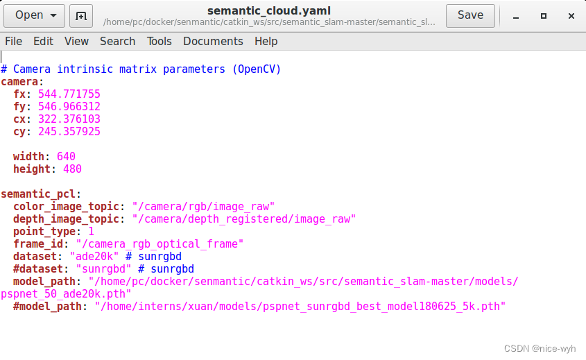 使用docker配置semantic slam_docker的环境参数配置-CSDN博客