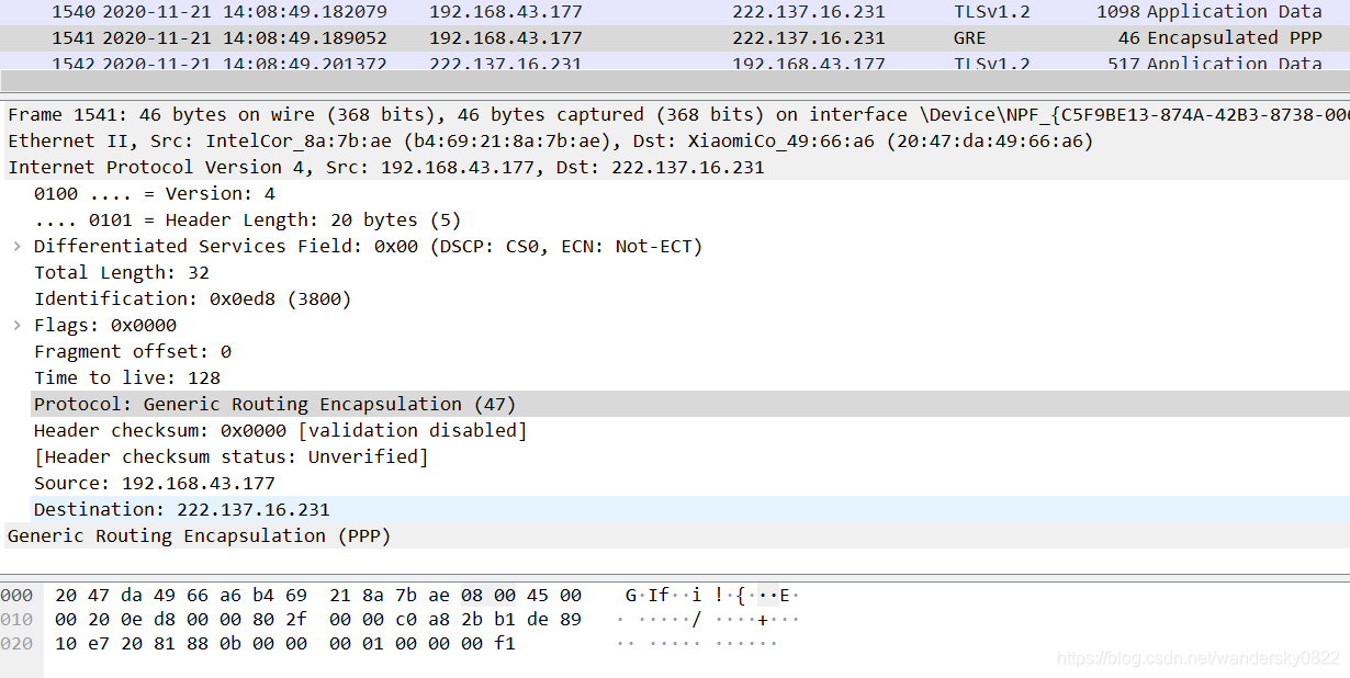 GRE数据包分析-CSDN博客