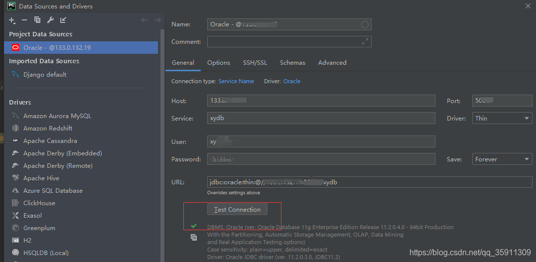 python使用 Oracle 数据库&Django配置Oracle数据库_django oracle-CSDN博客