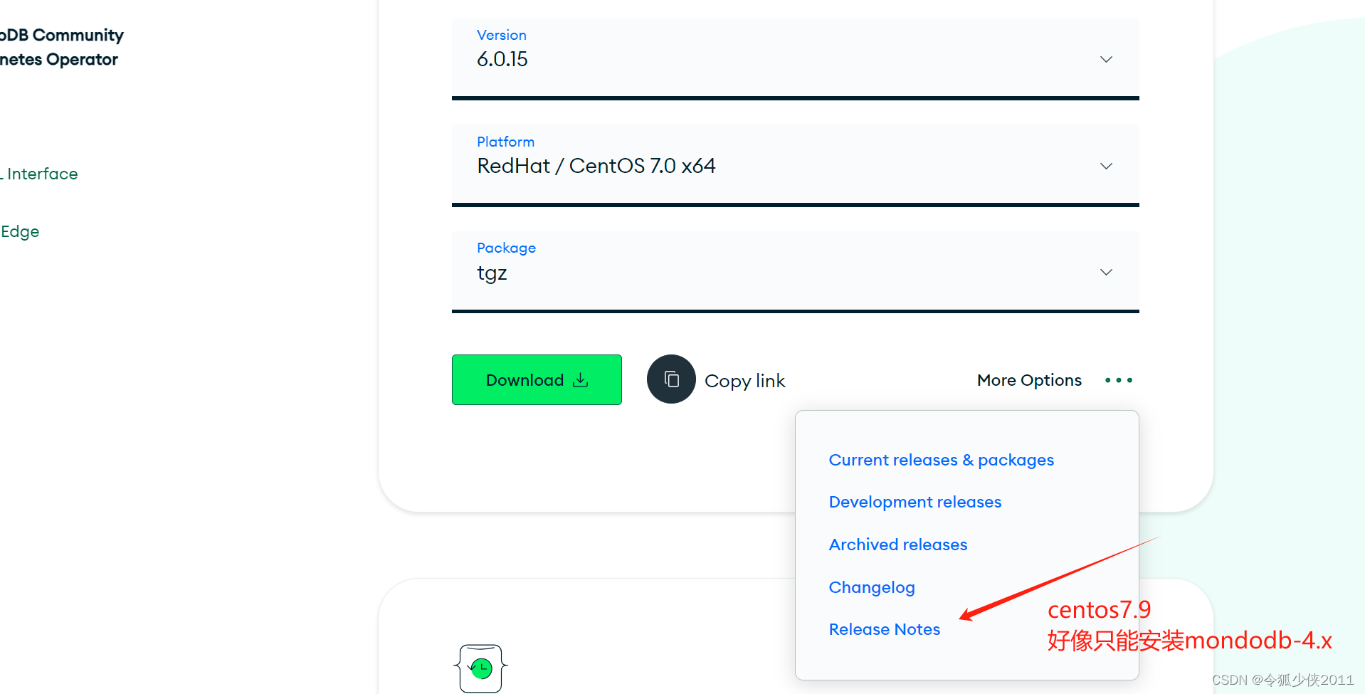 CentOS7安装MongoDB-CSDN博客