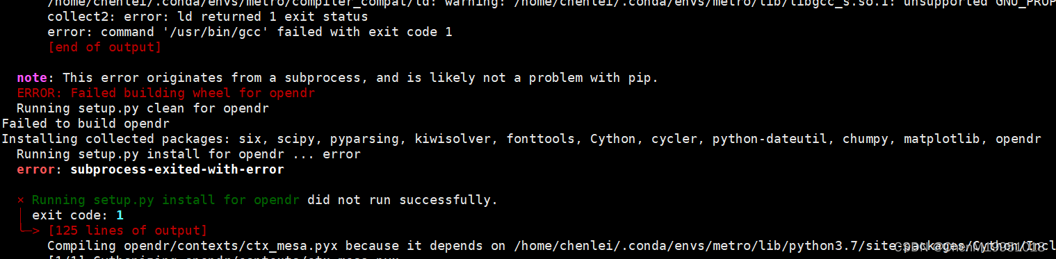 Ubuntu conda环境下安装opendr_conda opendr-CSDN博客