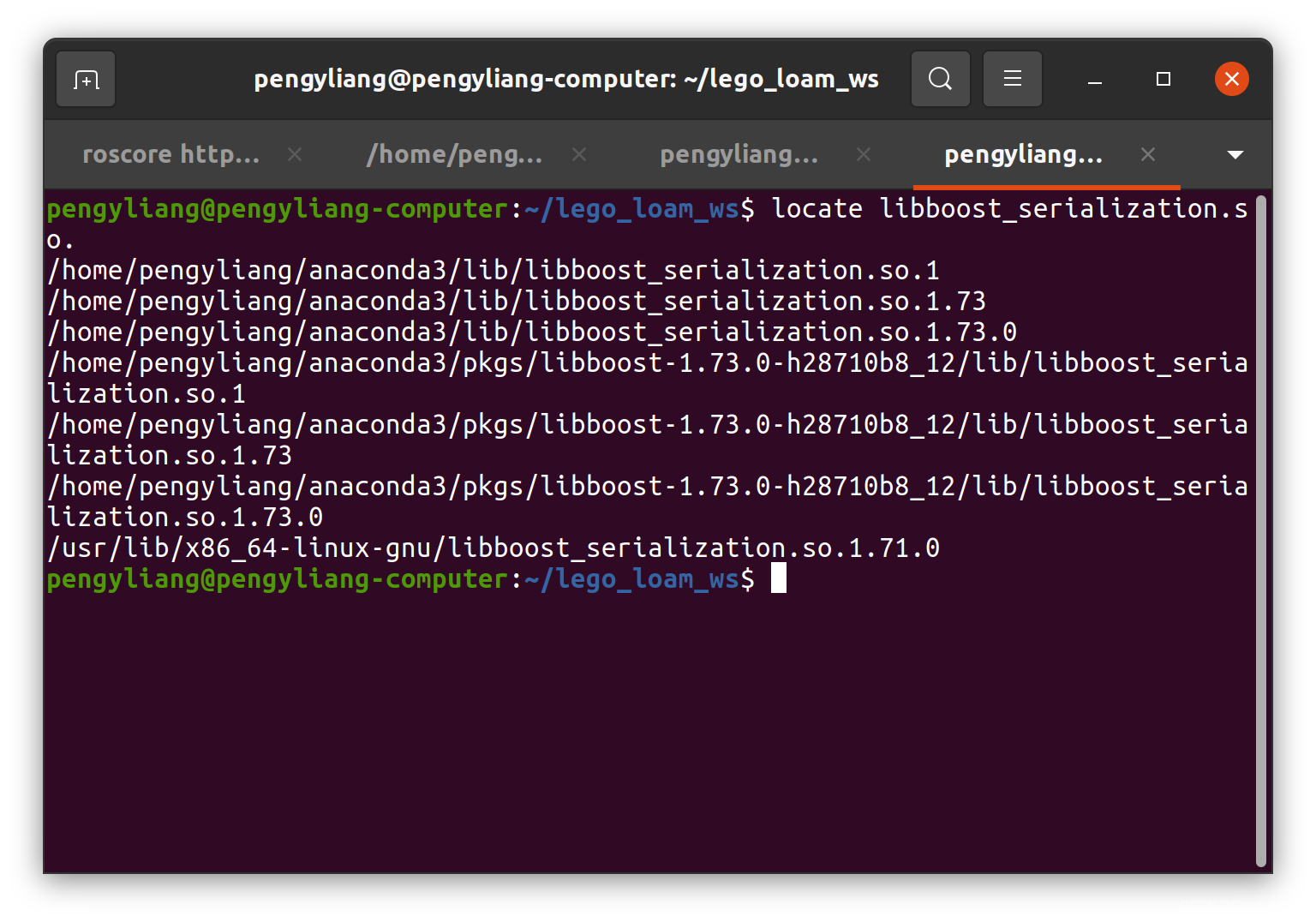 Lego-LOAM 运行报错：cannot open shared object file，无法找到动态链接库_lego-loam报错-CSDN博客
