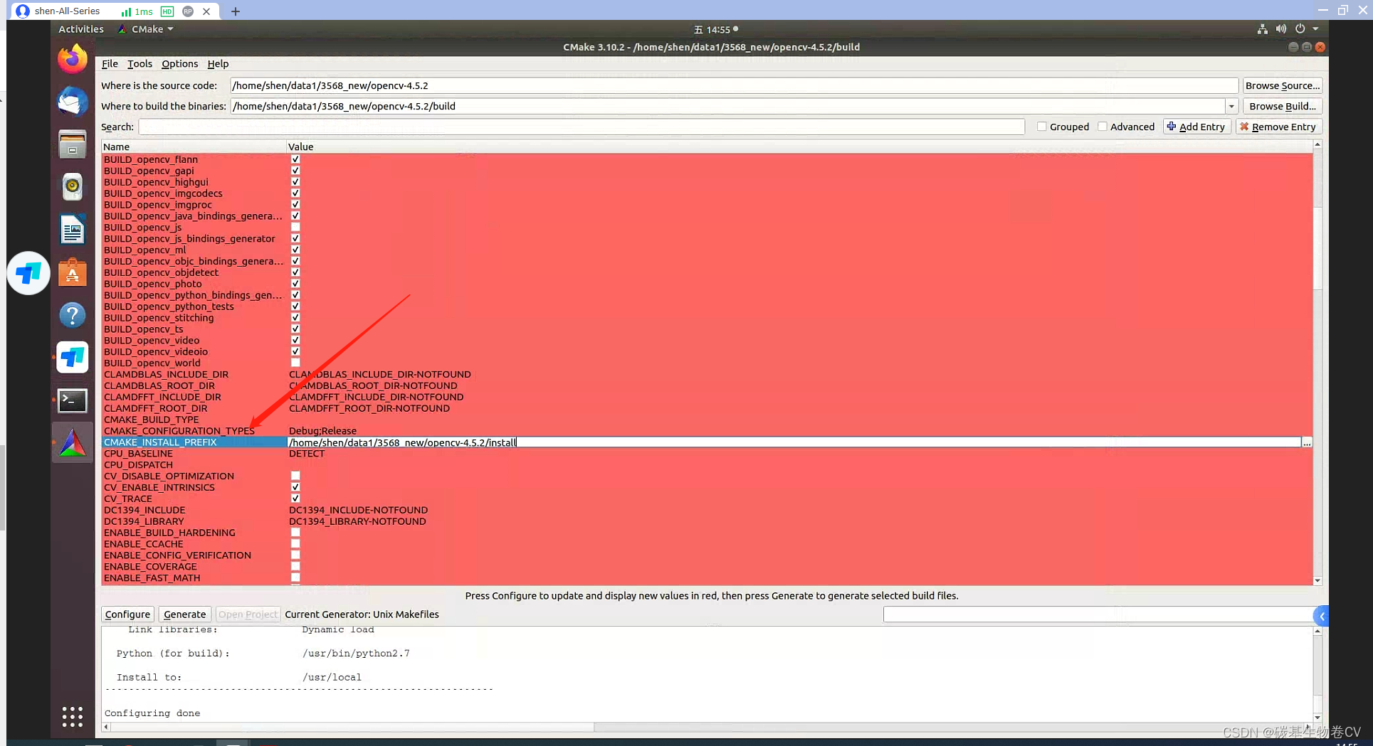 Linux下交叉编译opencv以及错误解决_linux opencv-CSDN博客