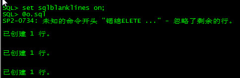 SP2-0734: unknown command beginning “return mPr...“ - rest of line ignored-CSDN博客
