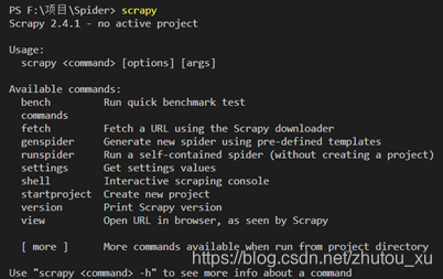 Scrapy入门-环境安装及demo运行_win10系统怎么安装scr-CSDN博客