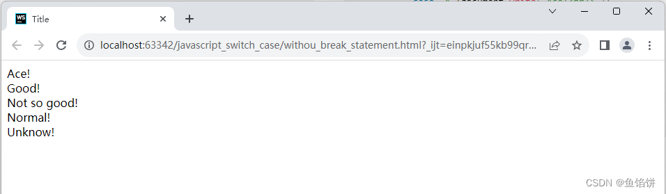 javascript系列之switch case_js switch case怎么用-CSDN博客