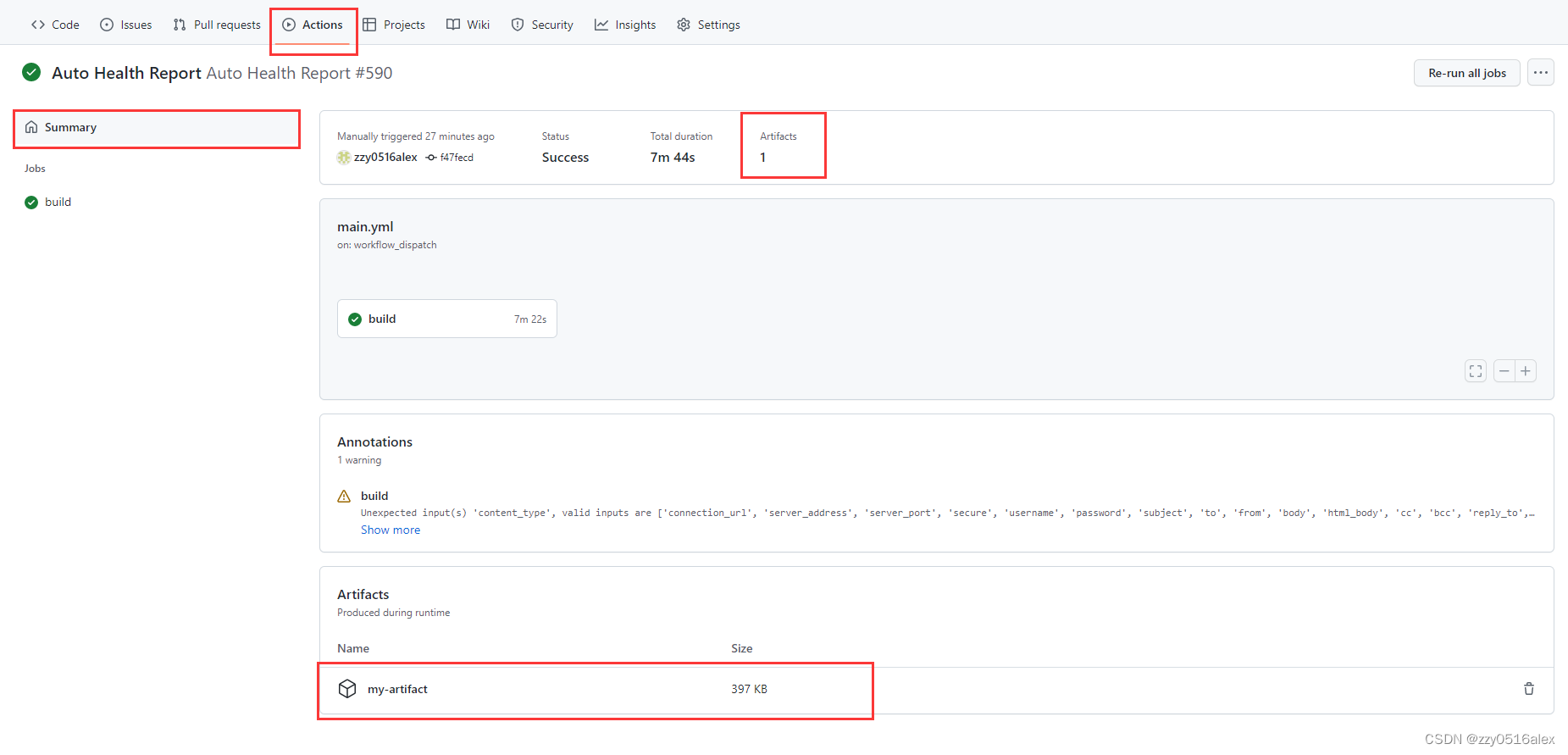 Github Action 实现本地下载远程项目生成的文件_github actions下载-CSDN博客