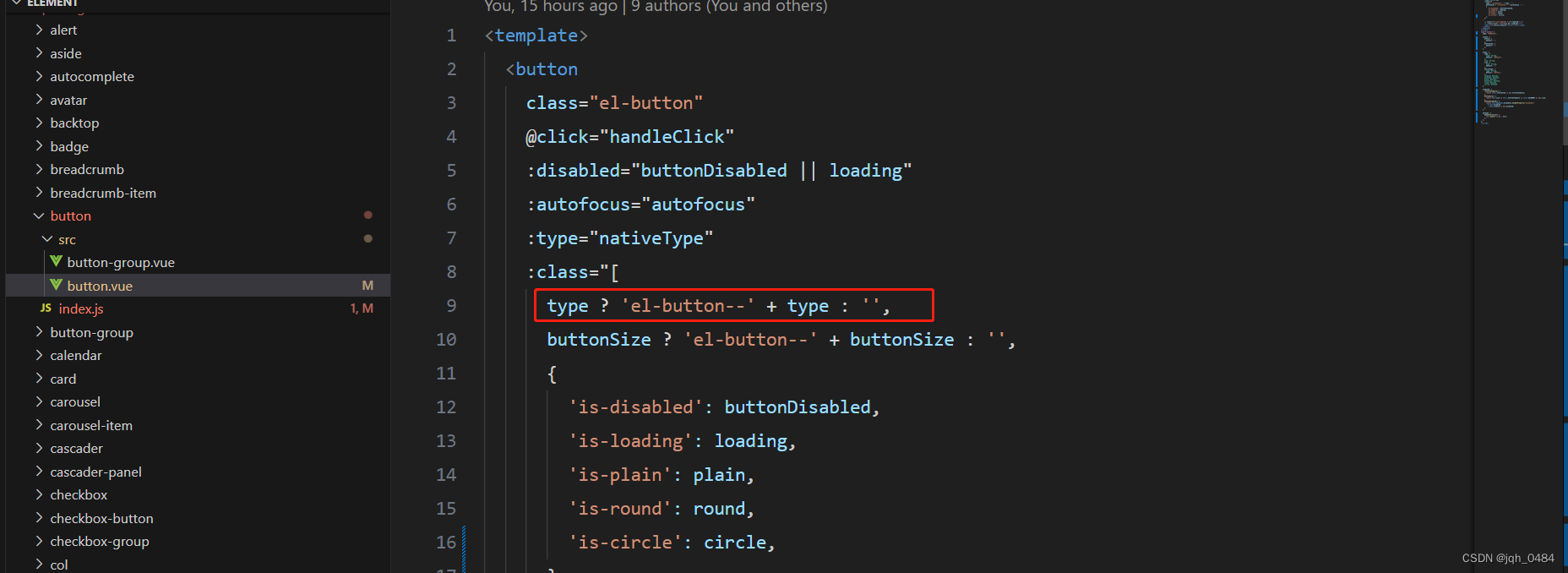 element-ui button 组件源码分享_element button-CSDN博客