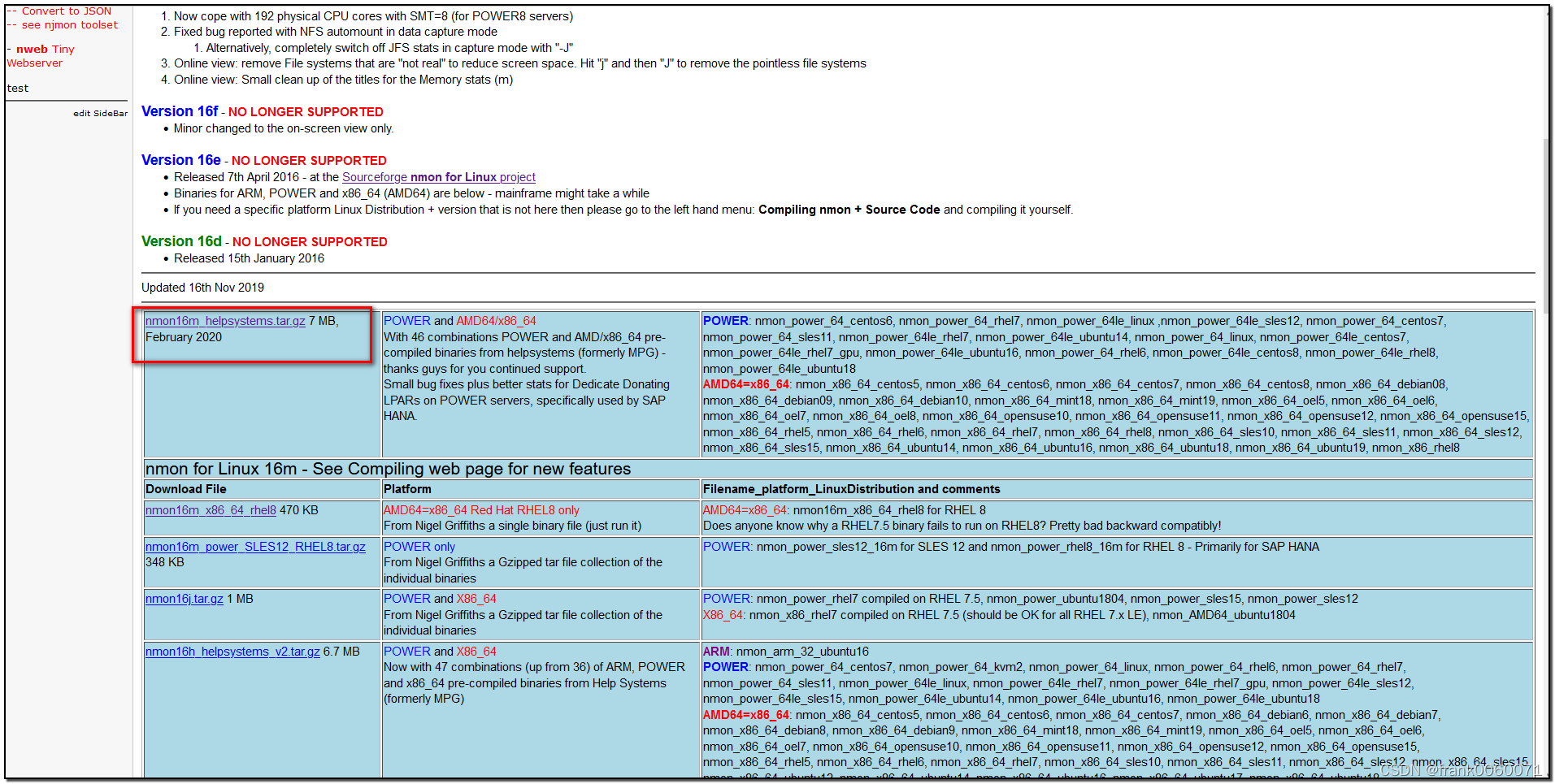 nmon centos8-CSDN博客