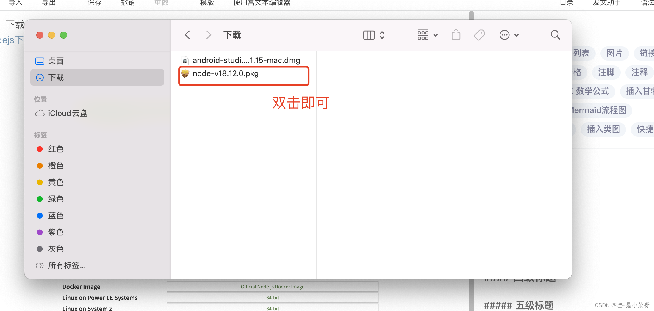 MacOs安装nodejs/npm——vsCode启动前端项目_npm for mac-CSDN博客