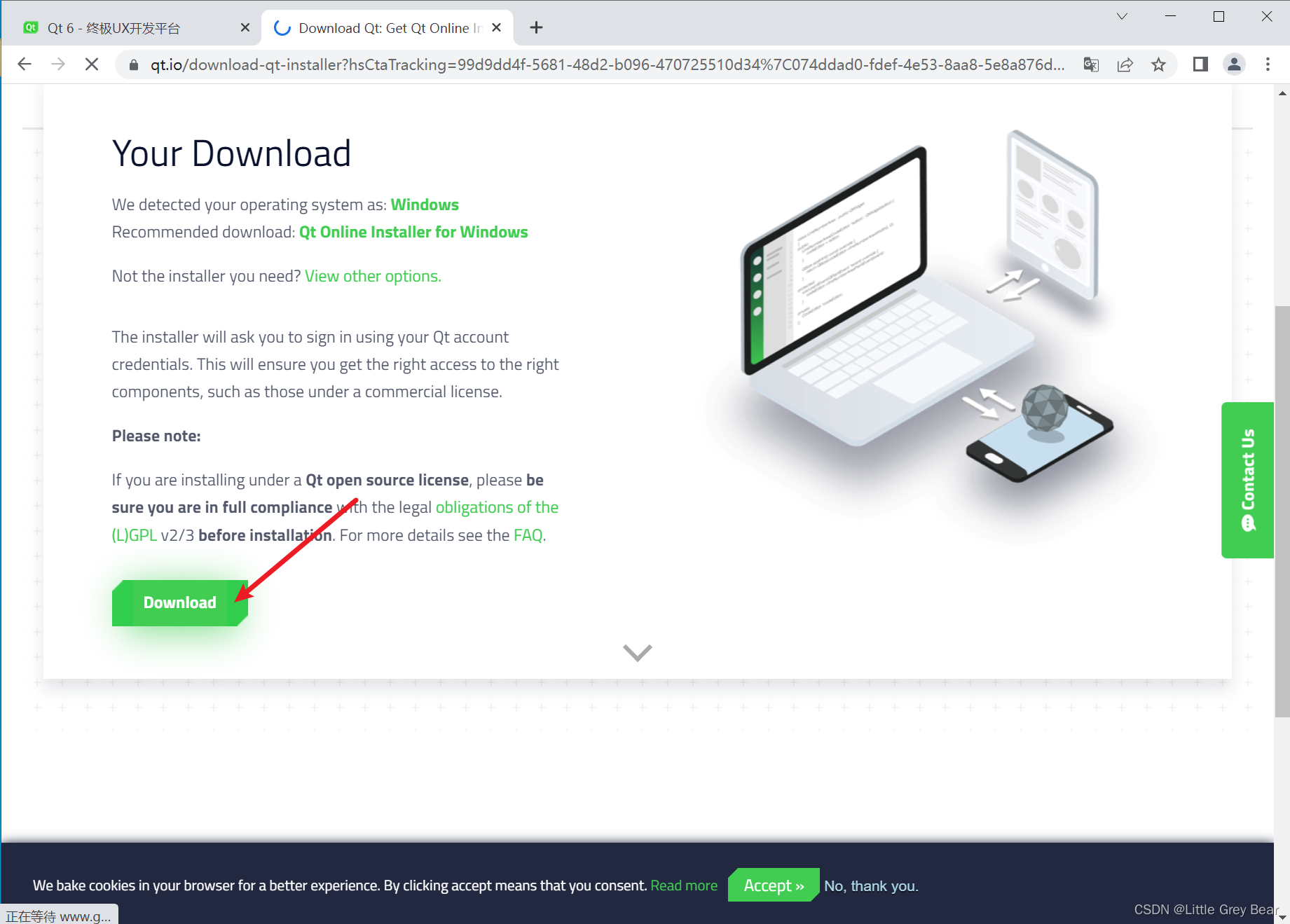 QT(1):win10安装QT6.3_qt-unified-windows--CSDN博客