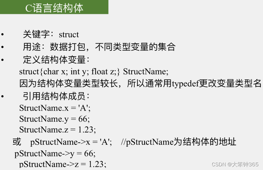 Stm32学习8:c语言数据类型、宏定义、typedef与结构体及枚举32的typedefsh Csdn博客 2569