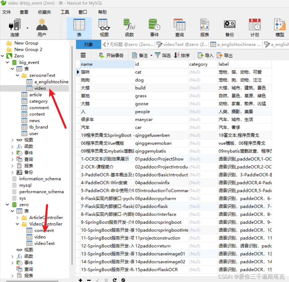 Navicate，数据库，Mysql，改表，4月29日Finished - Unsuccessfully，导出数据不妨，右键，备份一下Mysql数据库的内容，你想导入和导出数据不如，用查询的 ...