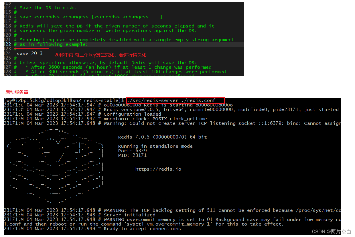 Redis的持久化操作RDB和AOF_单独使用aof-CSDN博客