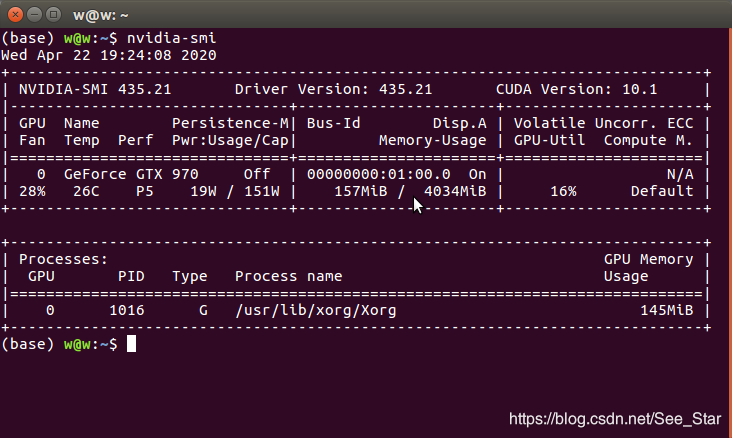 Ubuntu搭建GPU环境（CUDA、cuDNN）_步骤一:搭建系统的软件架构:首先在安装了ubuntu18.04的计算机上安装gpu所需cuda、-CSDN博客