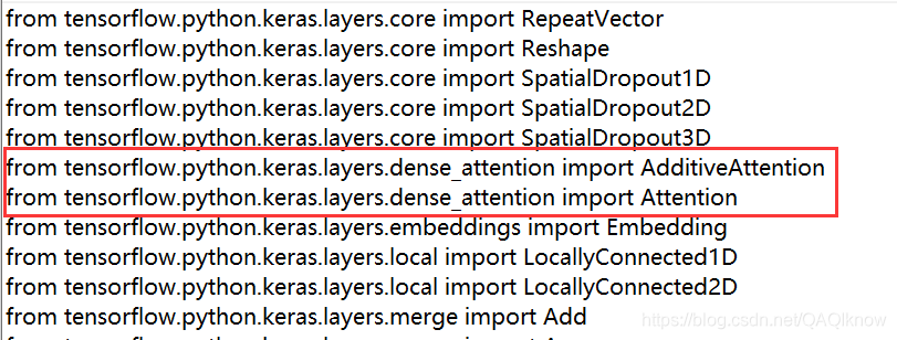 解决cannot import name ‘MultiHeadAttention‘ from ‘tensorflow.keras.layers ...