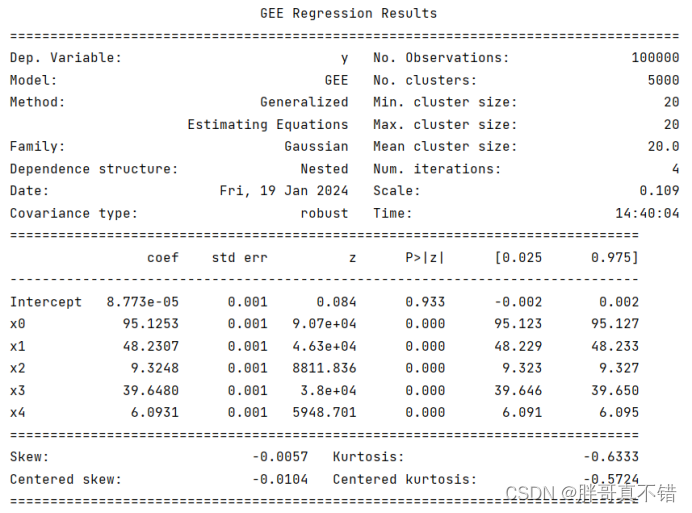 Python实现GEE嵌套协方差结构仿真模型(GEE算法)项目实战_python cge建模-CSDN博客