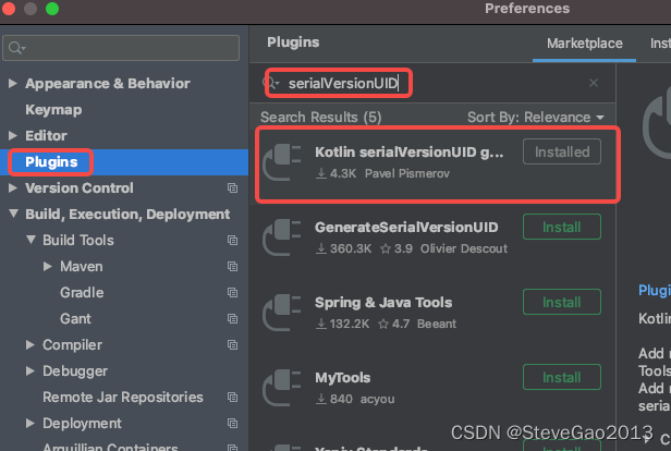 java idea 自动生成 serialVersionUID_生成serialversionuid插件-CSDN博客