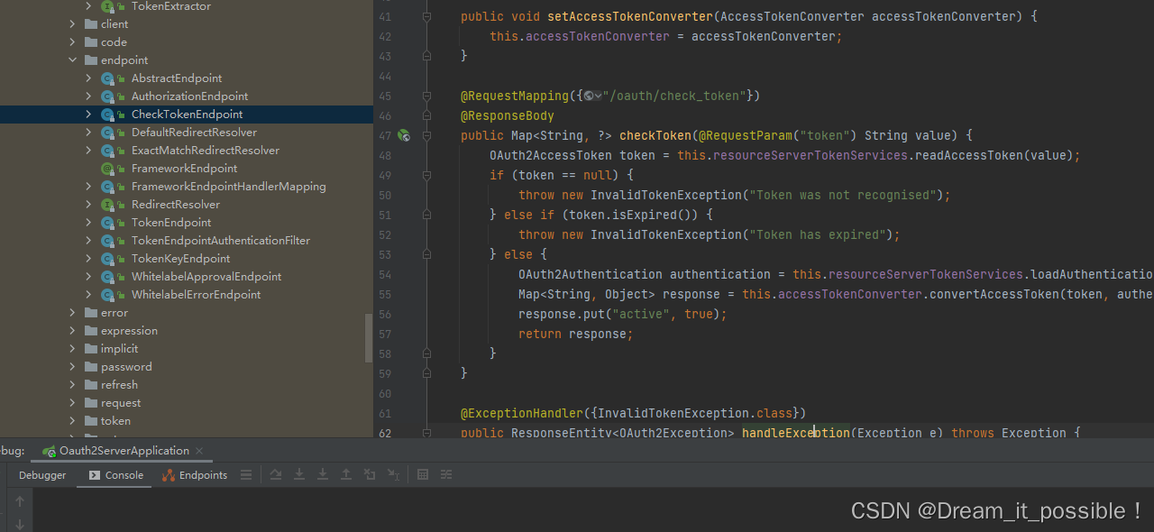 oauth2的token认证接口/oauth/token、/oauth/check_token、/oauth/authorize在哪个包里 ...