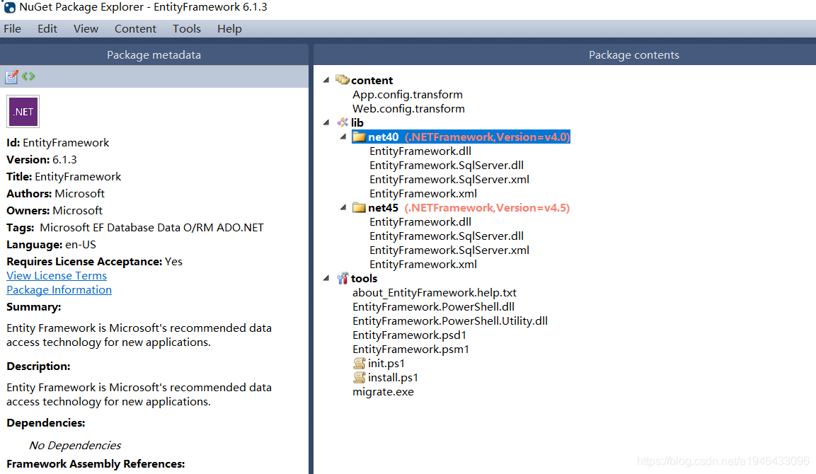 NuGet 的打包教程，使用UI工具 NuGetPackageExplorer 进行打包，处理包的依赖项_nuget package explorer-CSDN博客