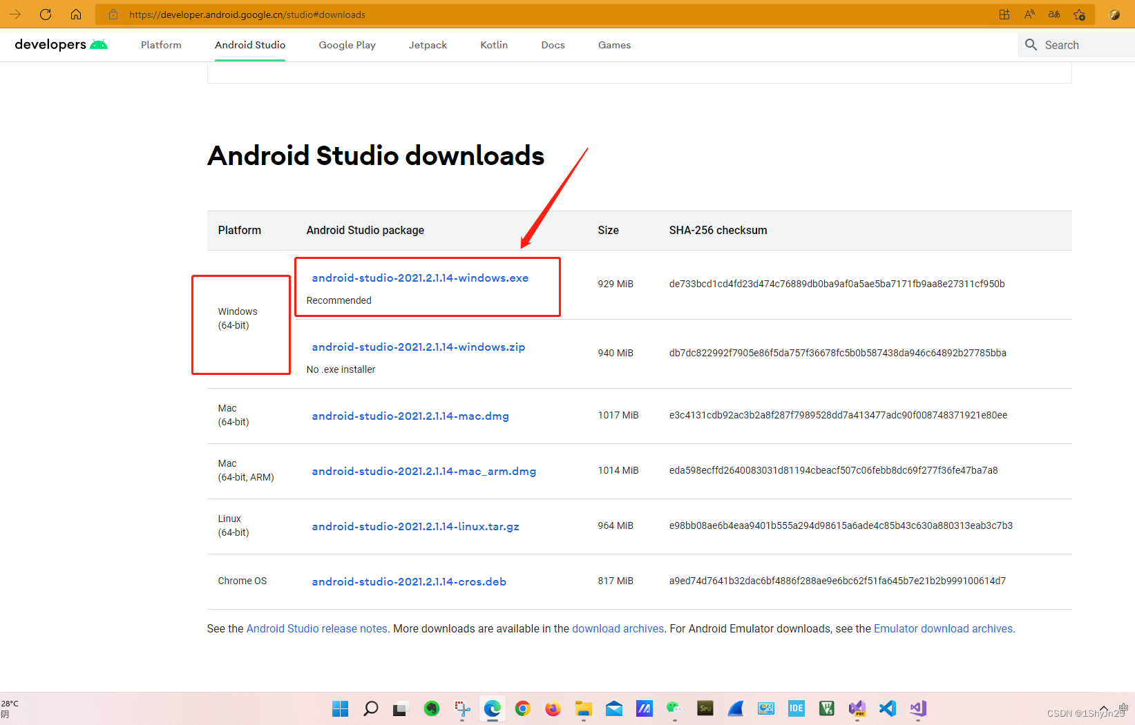 Android Studio 安装教程 下载最新版 Windows（详细步骤）2021.2.1版本最新版_androidstudio2021.2.1下载-CSDN博客